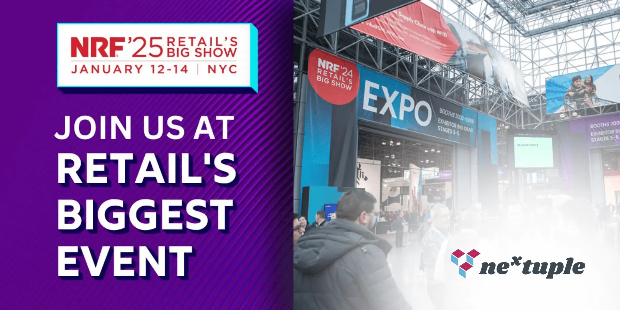 Meet Us at NRF Booth 1039 | Nextuple